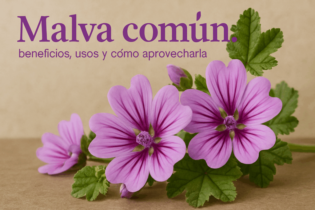 Malva común: beneficios, usos y cómo aprovecharla - NaturVida